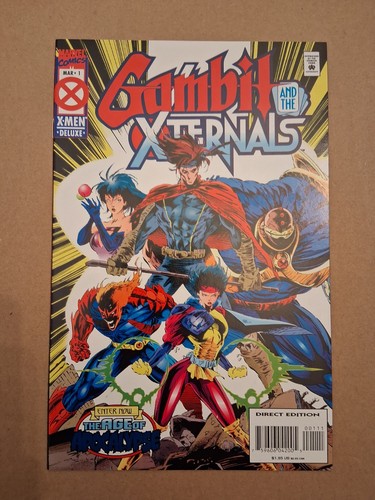 Gambit & the Xternals Vol 1 #1-4 Marvel Comics 1995 1 2 3 4 X-Men Set ...