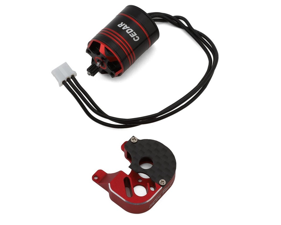 Furitek Cedar Inrunner Brushless Motor w/11T Steel Pinion & Motor Mount ...
