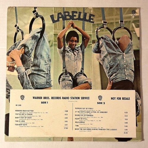 (PATTI) LABELLE s/t 1971 US ORG Warner Bros. White Label PROMO LP R&B ...
