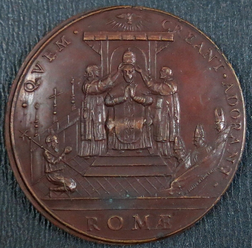 Vatican Medal. Pope Eugene IV. 1431-1447. 43mm. 36gr | eBay