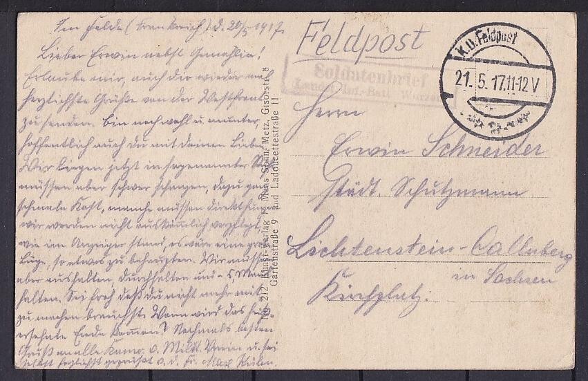 g3227/ Germany WW1 Postcard 1917 # Soldier Army with Critical Toilet | eBay