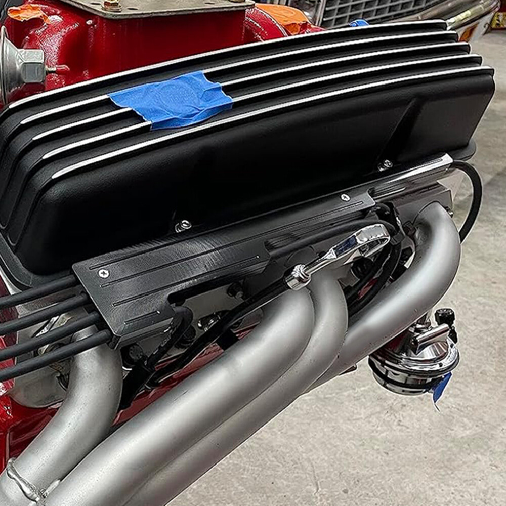 Billet Aluminum Spark Plug Wire Looms Holders for Chevy Small Block SBC ...