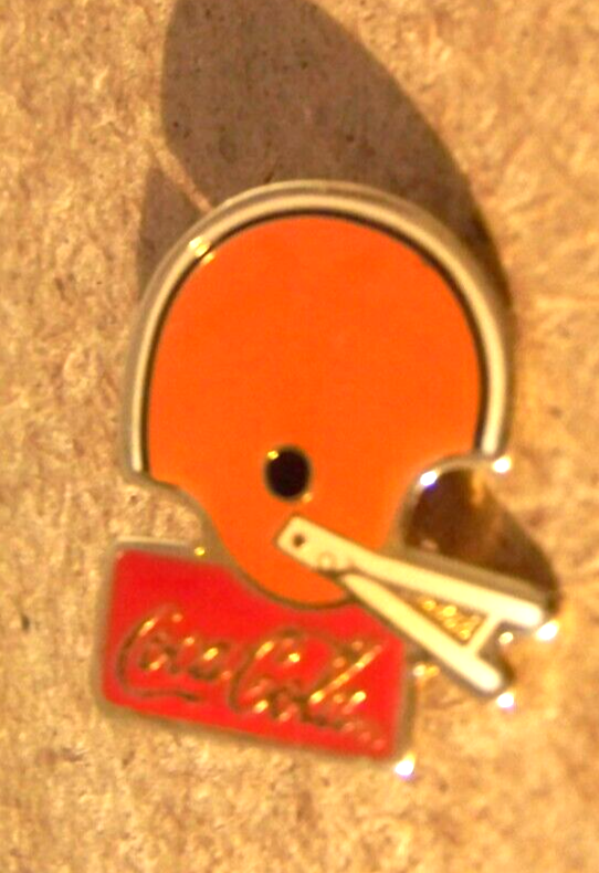 Cleveland Browns football helmet Coca Cola brooch pin coke coca-cola | eBay