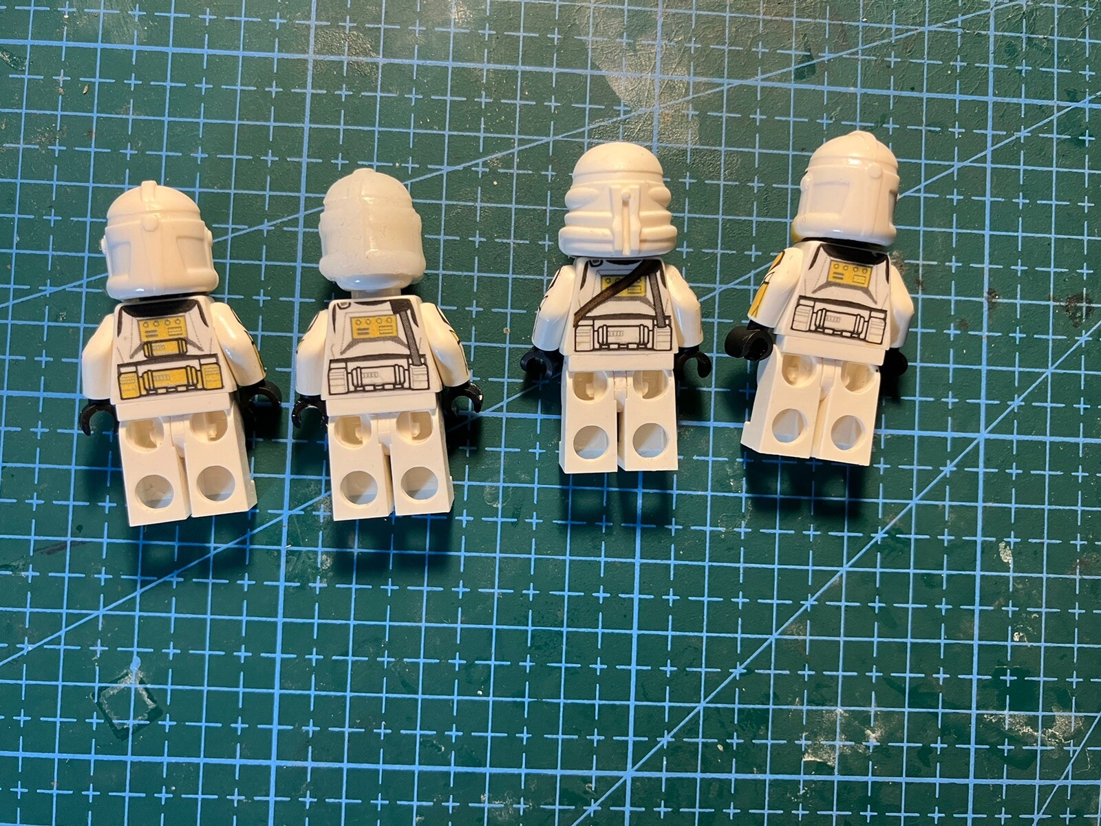 Lego Star wars 327th Legion Clone Trooper Squad Decaled Phase 2 | eBay