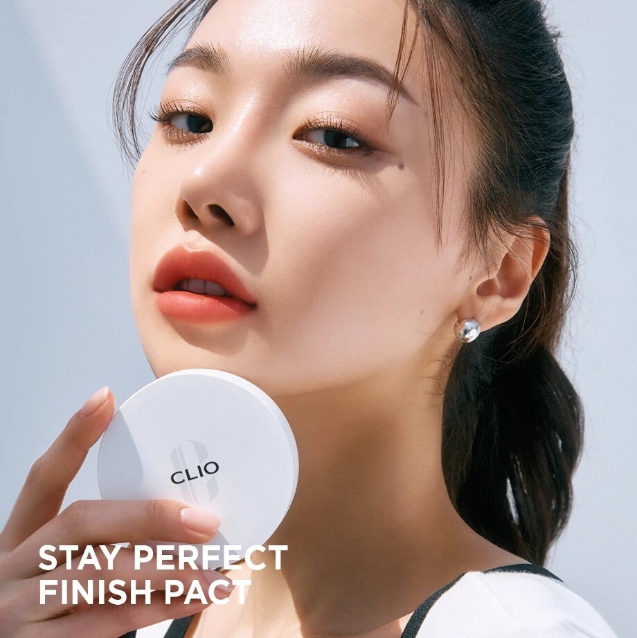 CLIO Stay Perfect Finish Pact 8g Face Powder Pressed Powder Korean ...
