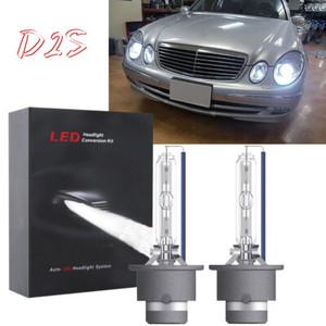 Pair D2S Xenon Hid Bulb White 6000K Low Beam for Mercedes W211 E Class ...
