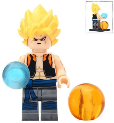 Gogeta Dragon Ball Lego inspired - LAST ITEM - see item description | eBay