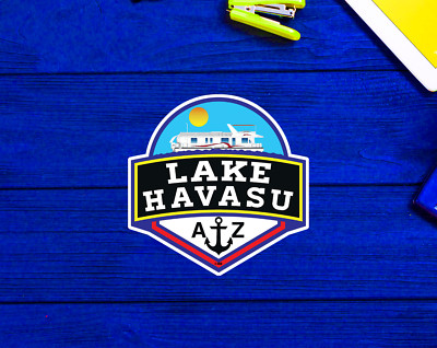 Lake Havasu Arizona Decal Sticker 3" Houseboat House Boat Boating Water ...