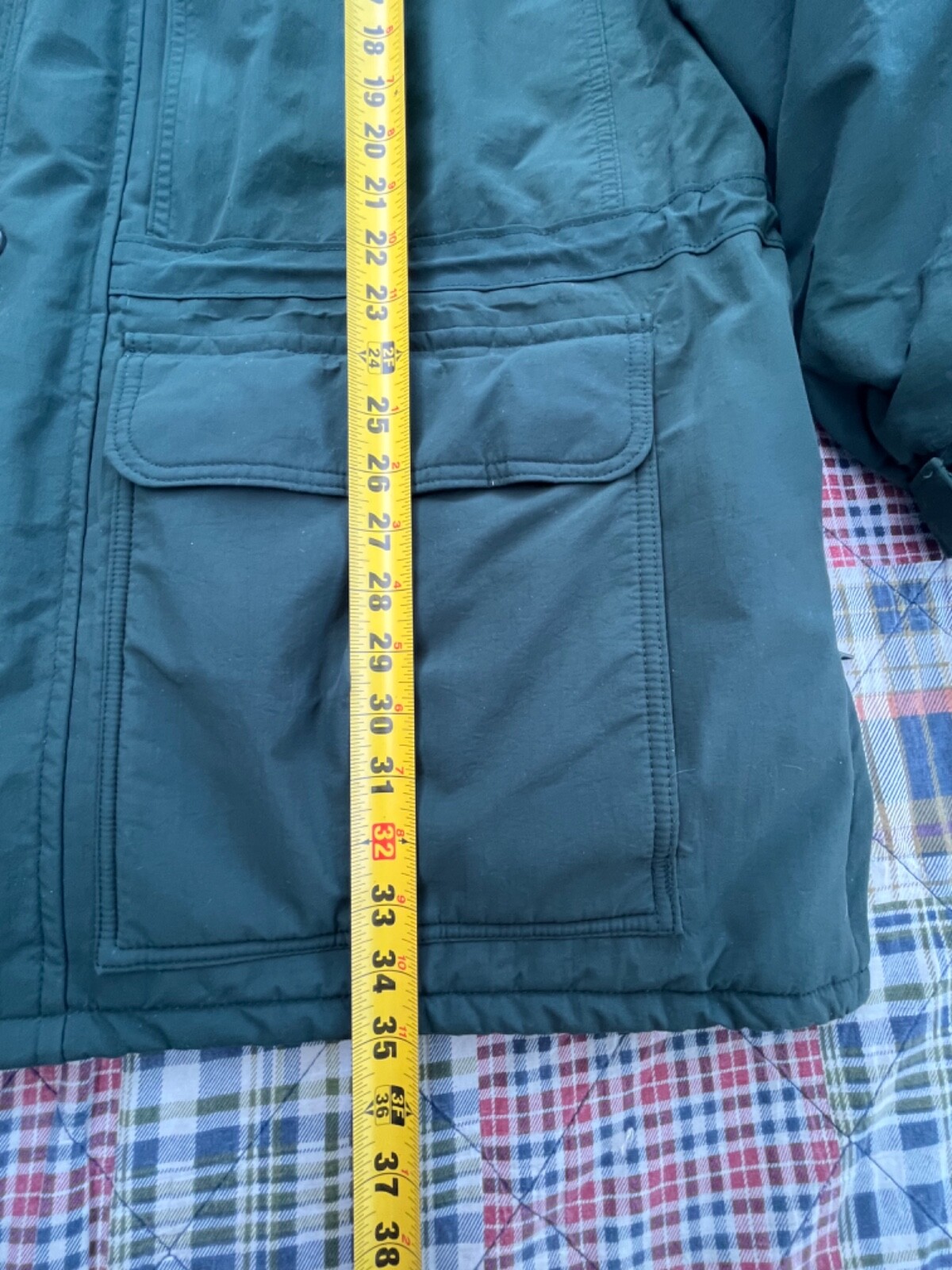 Vintage LL Bean Maine Wardens Parka Jacket Mens XL Green Goretex Made ...