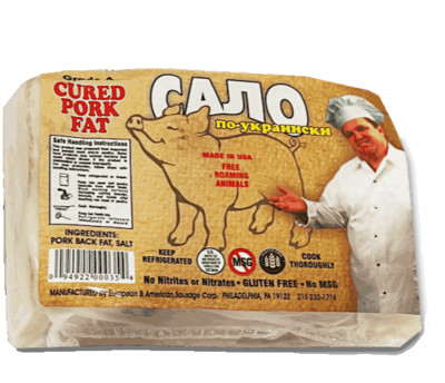 Cured Pork back fat 14oz SALO SALTED MSG FREE Philadelphia САЛО | eBay