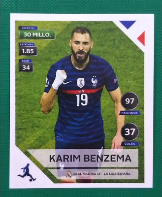 2022 EW Qatar World Cup FIFA #248 KARIM BENZEMA France Soccer Team ...