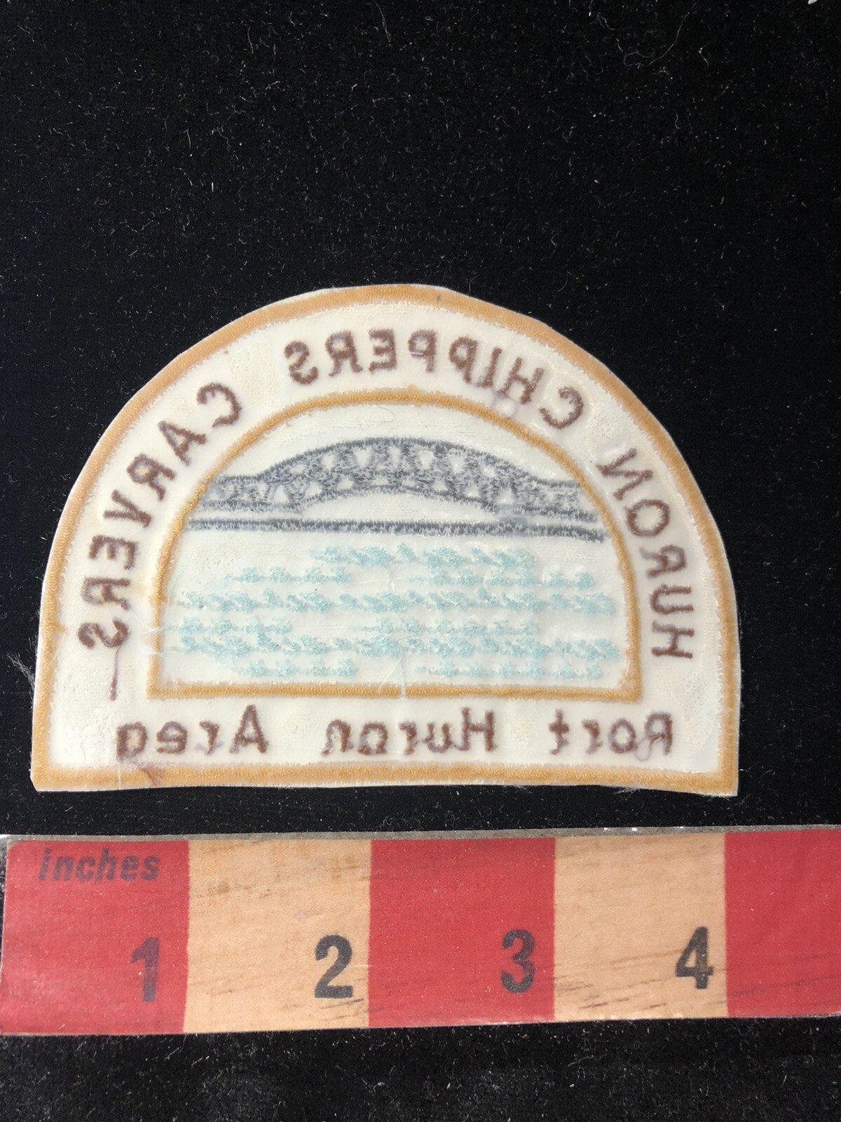 PORT HURON AREA HURON CHIPPERS CARVERS Wood Carving Patch Woodcarver ...