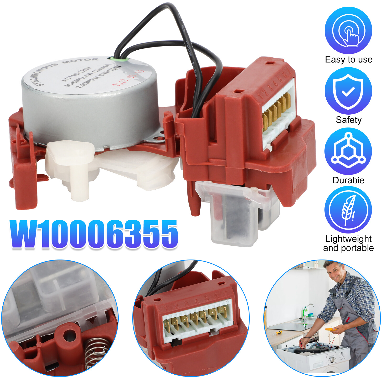 WPW10006355 Washer Washing Shift Actuator W10006355 for sale online | eBay