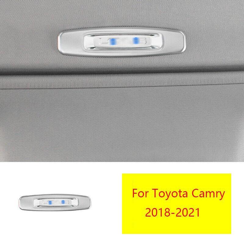 For Toyota Camry 2018-2021 ABS Matte Silver Headliner Sunroof Switch ...