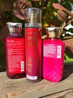 Bath & Body Works FOREVER RED Body Cream, Body wash, Fragrance Mist (3 ...