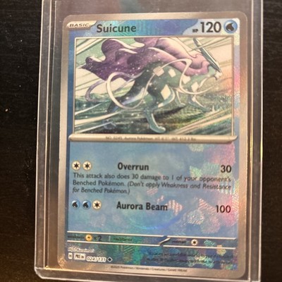 Suicune (Master Ball Pattern) 024/131 Prismatic Evolutions Holo | eBay