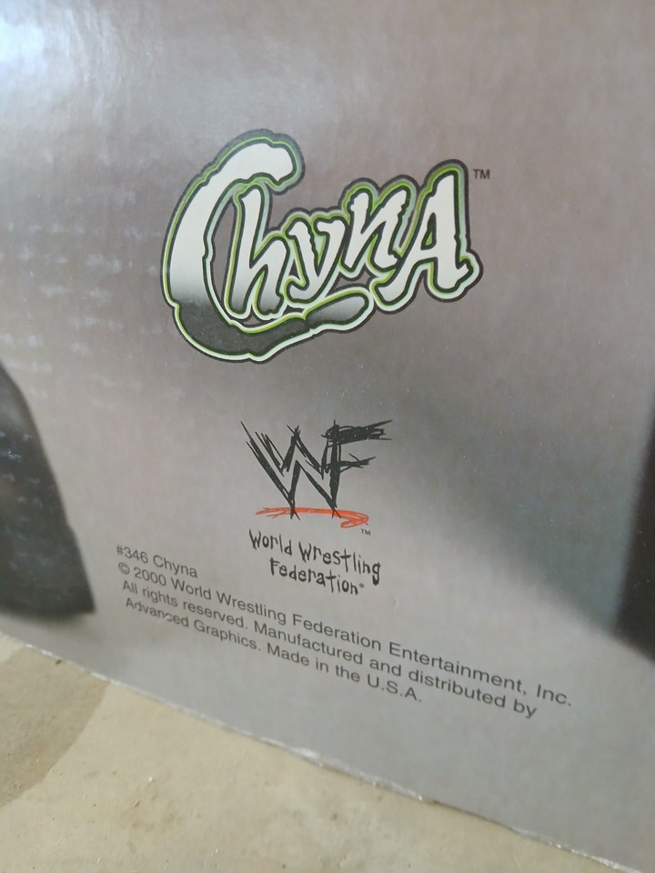 Autograph Signed Chyna WWF WWE Lifesize Cardboard Cutout Joani Marie ...