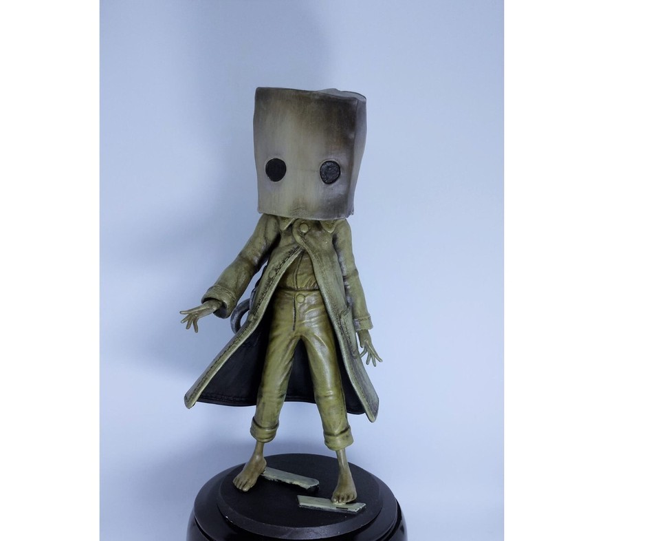 Little nightmares 2 Mono, resin figure diy kit or assembled and painted ...