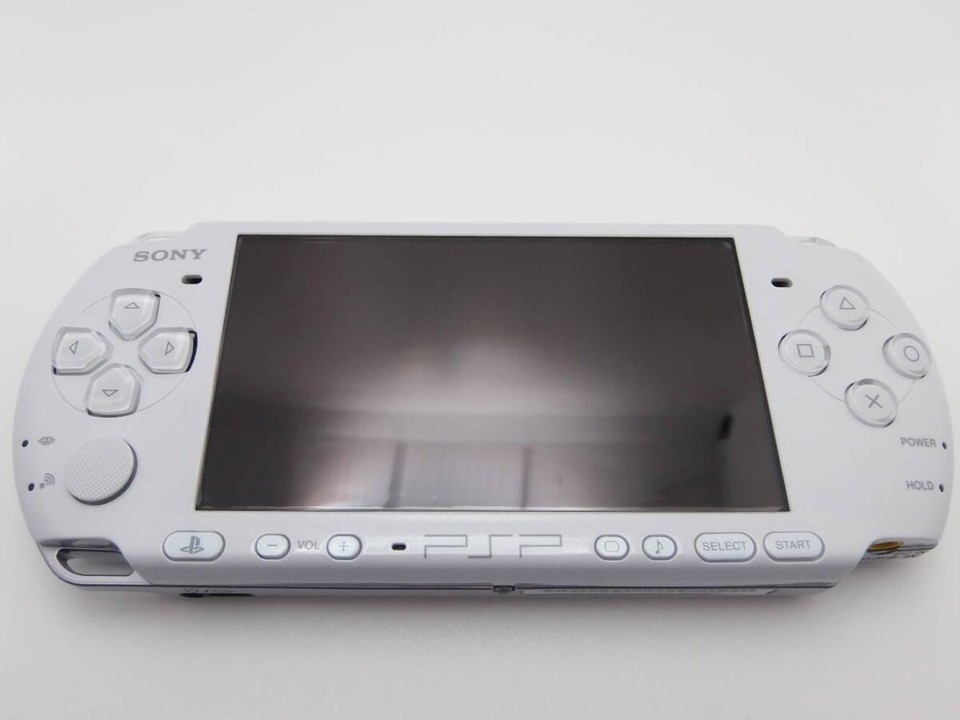 SONY PSP PlayStation Portable Console Pearl White PSP-3000 Free ...