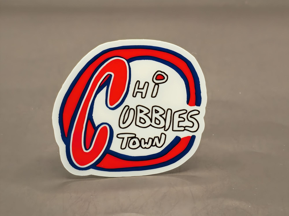 Chicago Cubs Stickers MLB Baseball Vinyl Decal Wrigley Field Cubbies ...