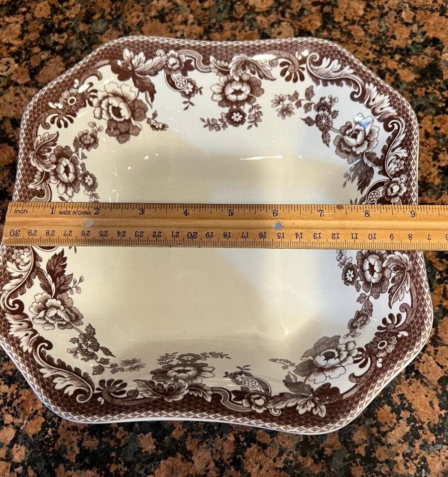 Spode Delamere Square Serving Bowl S3723-A12 - NEW | eBay