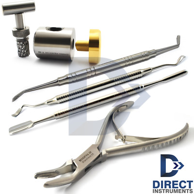 Dental Bone Scraper Spoon Graft Packer Implant Mill Crusher Bone ...