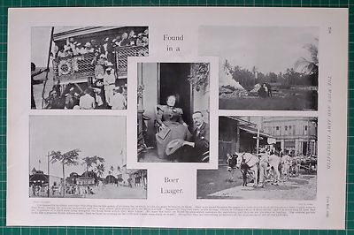 1900 BOER WAR PICTURES FOUND IN A BOER LAAGER THE VELDT MERCNARY SHIP ...