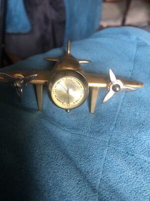 Timex Collectible Mini Clock Airplane. | eBay