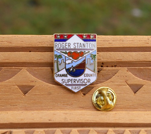 Roger Stanton Orange County Supervisor First Oath of Office 1989 1 1/8 ...