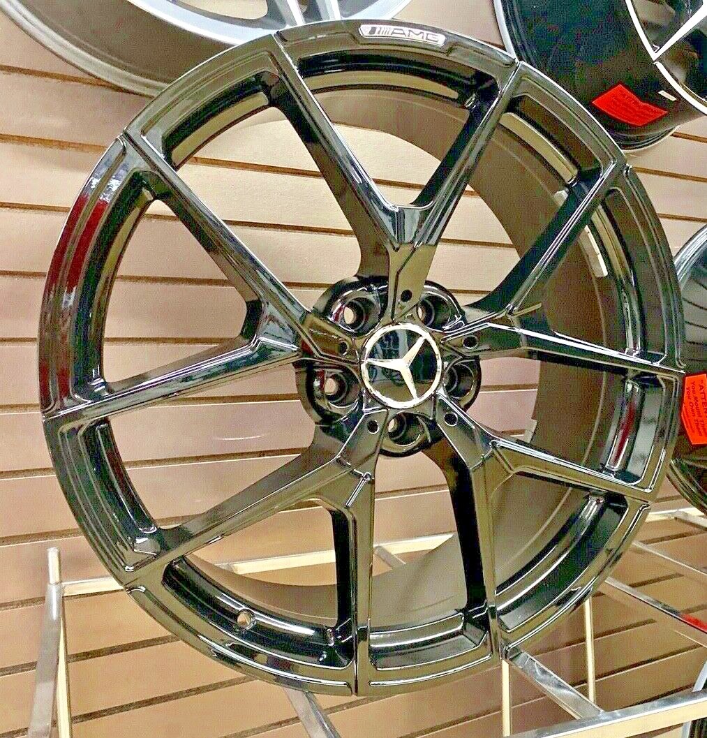 20 INCH MERCEDES GL63 RIMS WHEELS NEW SET4 20/8.5 20/9.5 ML350 ML550 ...