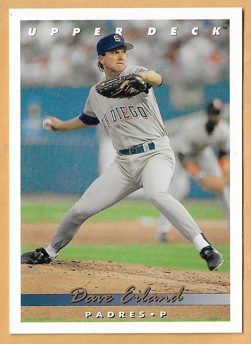 DAVID EILAND SAN DIEGO PADRES #709 - UPPER DECK NM-MT 1993 | eBay