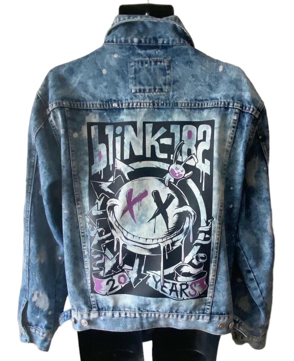 Denim Punk Jacket Mens