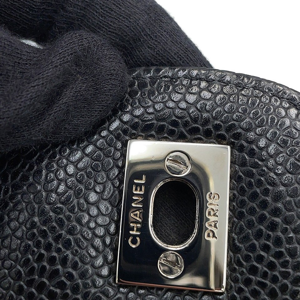 CHANEL Jumbo Matelasse Single Flap ChainShoulder Bag Size 30 Calfskin ...