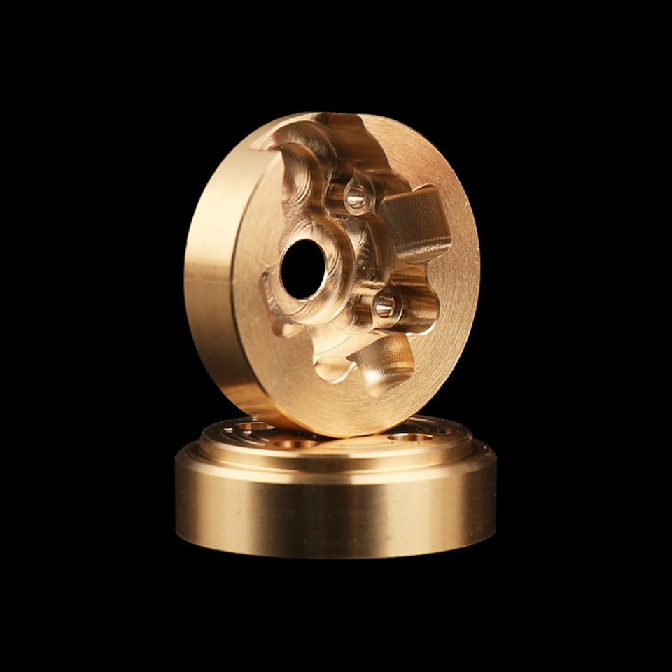 Brass Front Rear Axle For FMS FCX24 Butcher Power Wagon RTR 4WD 1/24 RC ...