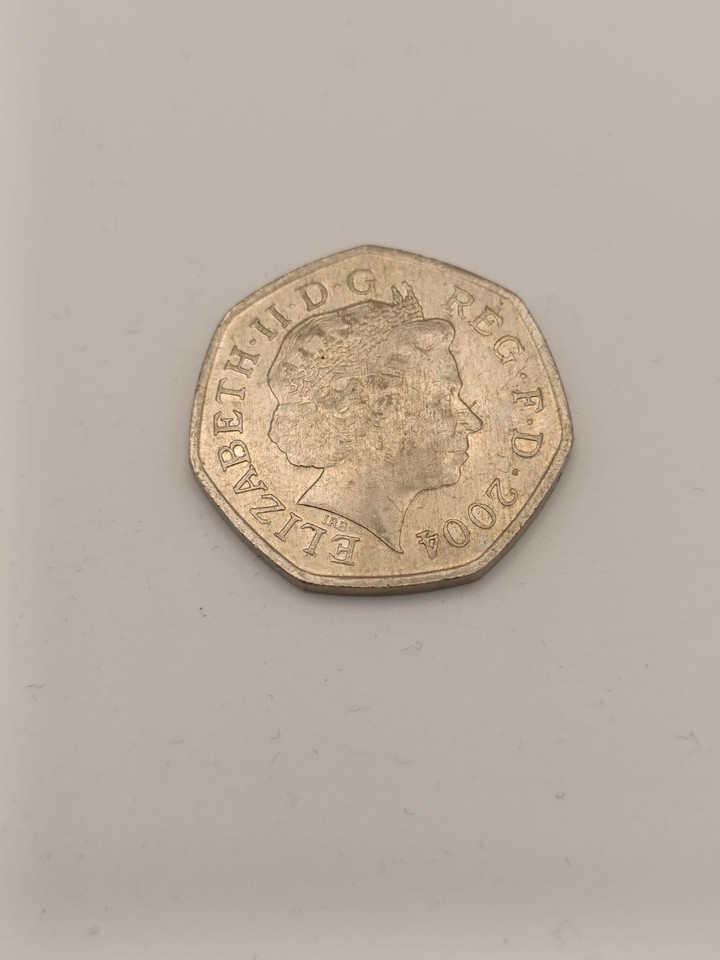 2004 Fifty Pence Vintage Coin Commemorates Roger Bannister 4 Minute ...