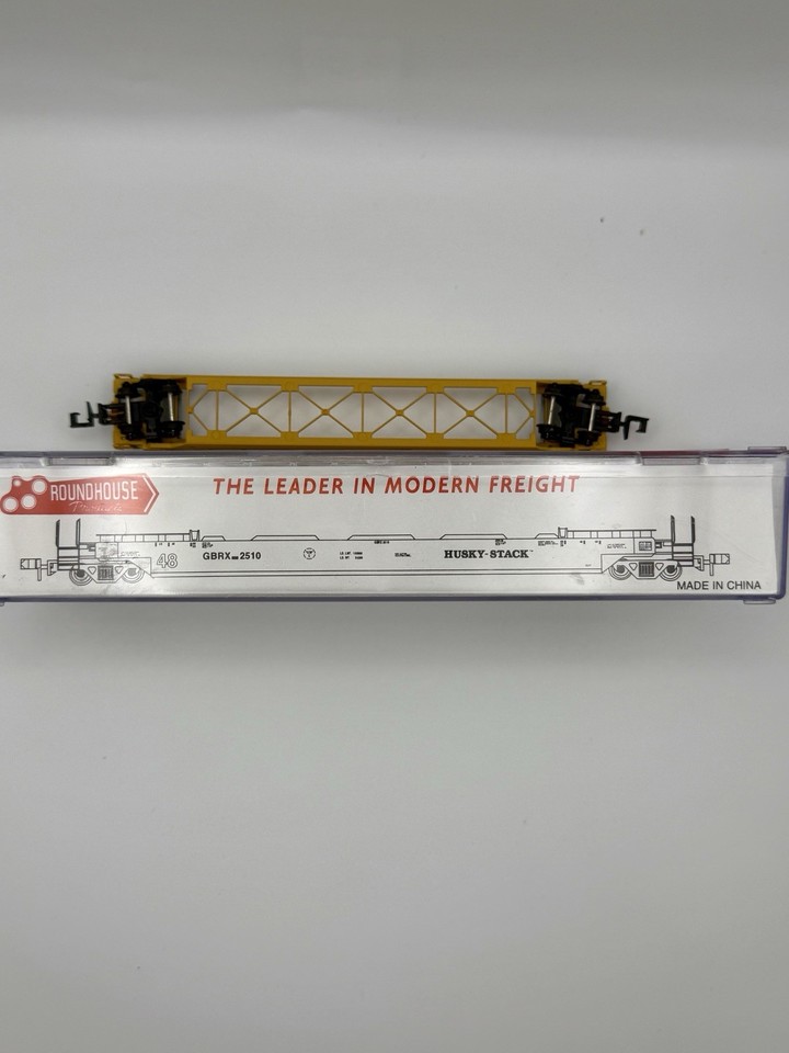 RARE NIOB N ROUNDHOUSE 8471 Gunderson HUSKY STACK DTTX 56258 Trailer ...