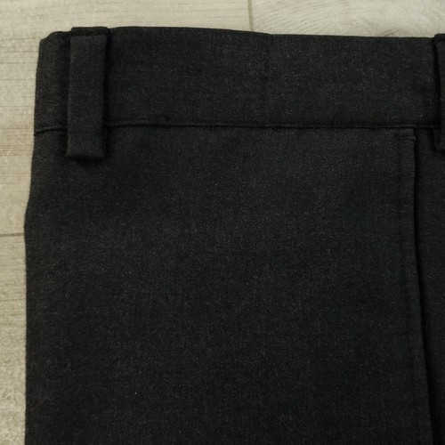 Coppley Flannel Trousers Men's 40 X 29.5 Gray Flat Front Straight Leg ...