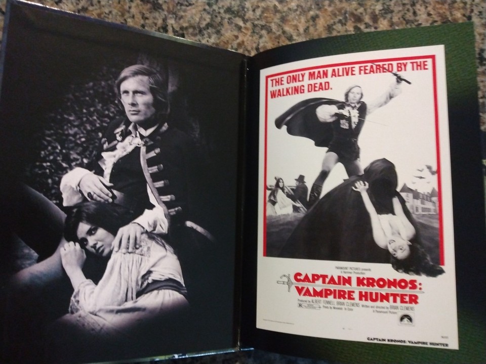 Captain Kronos Vampire Hunter (1974) Anolis Hammer Mediabook Blu Ray ...