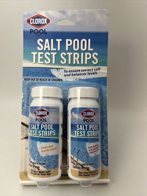 Clorox Pool & Spa-Salt Pool Test Strips-Tests Salt, Balancer, Chlorine ...