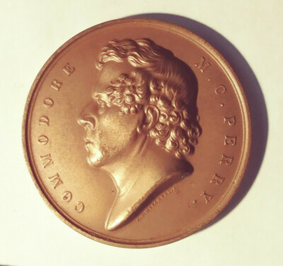 Commodore M.C. Perry Medal Restrike (#LB-124) | eBay