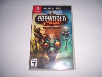 Original Box Case Replacement Nintendo Switch Oddworld Collection | eBay