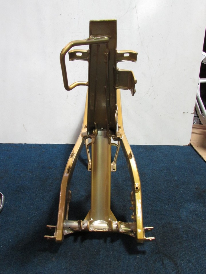 GAS GAS TXT JTR 270 96 TRIALS BIKE CHASSIS FRAME POWDER COATED GOLD | eBay