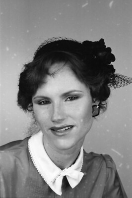 Vintage 1980's Photo Negative Fashion Model Beautiful Woman | eBay