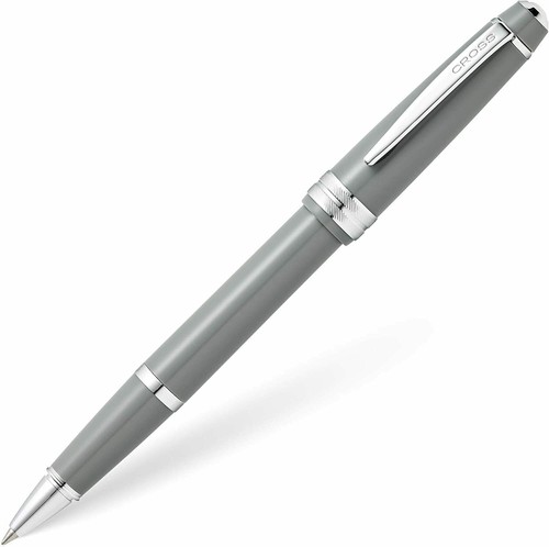 Cross Bailey Light Polished Grey Resin Ballpoint Pen Gift Boxed Black ...
