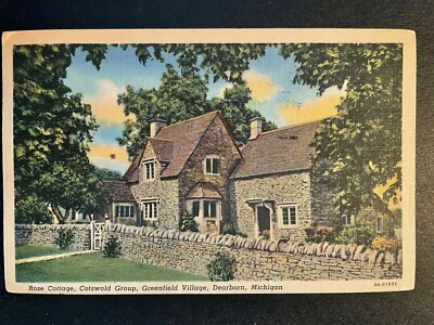 Rose Cottage, Cotswold Group, Greenfield Village, Dearborn, Michigan | eBay