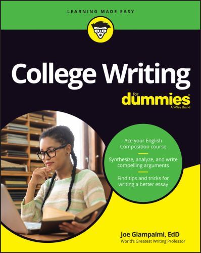 College Writing for Dummies by Joe Giampalmi (2022, Trade Paperback ...