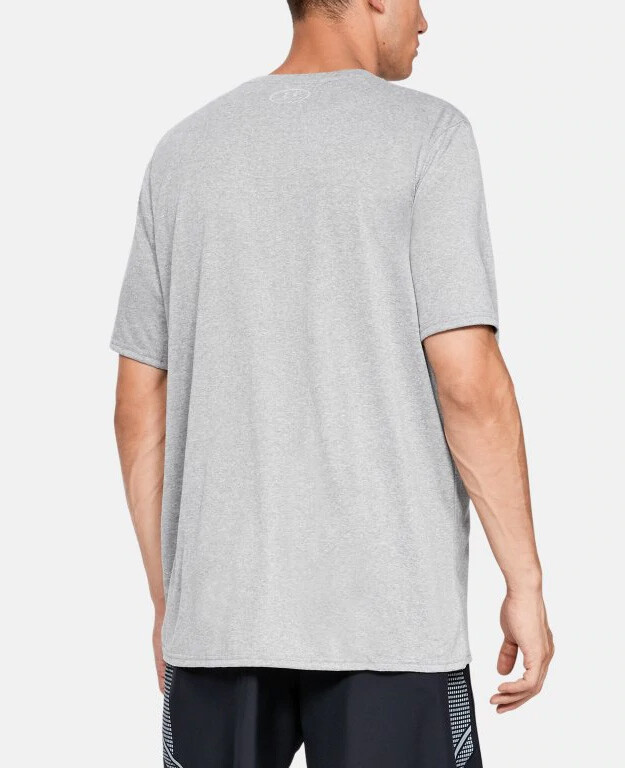 Under Armour Men's UA 2.0 Short Sleeve Locker Tee 1305775-025 True Gray ...