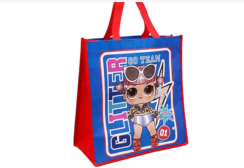 LOL Surprise Reusable gift bag Tote Bags,goodie bags 13.5x12.875x6.75 ...
