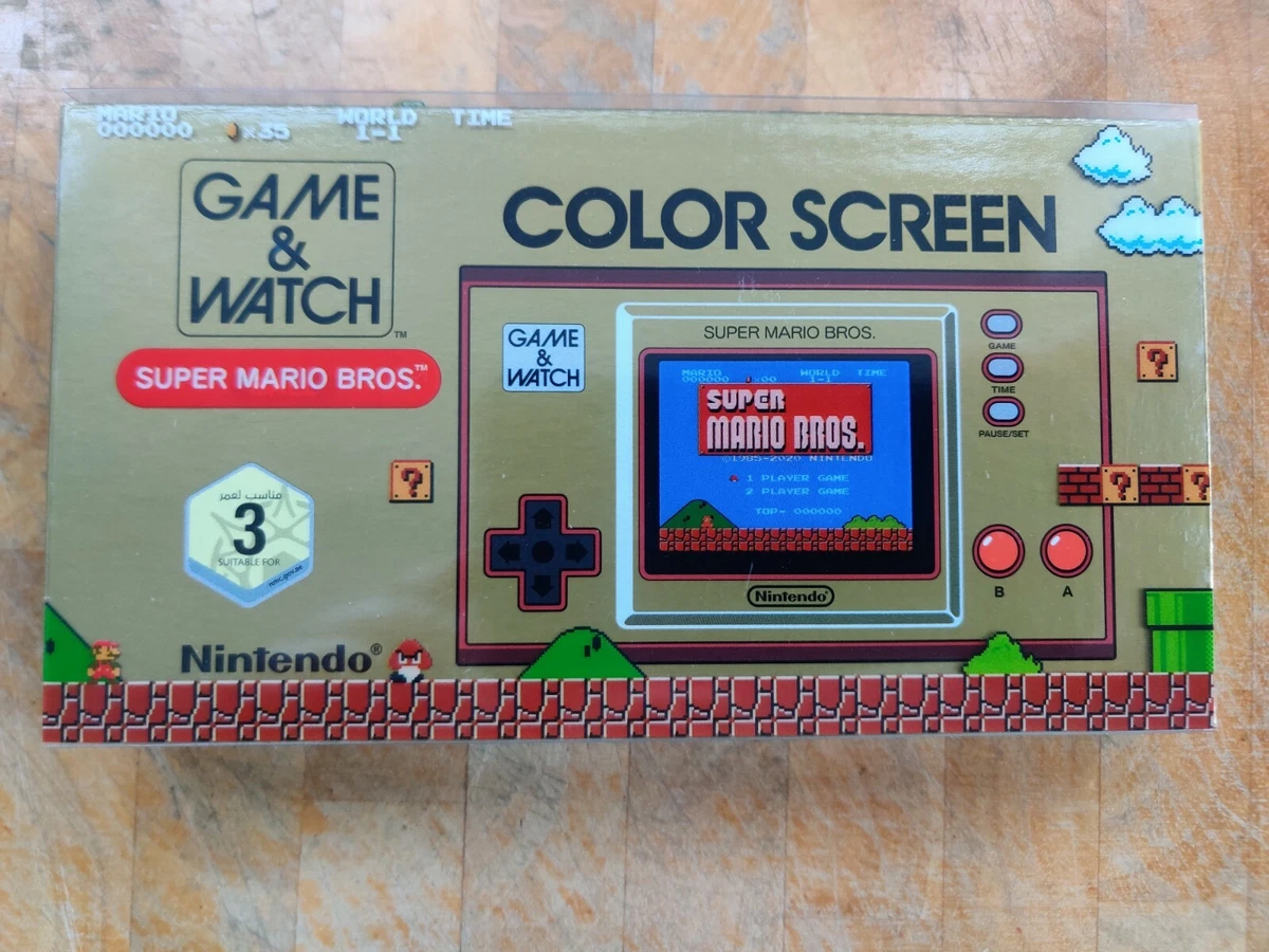 Nintendo Game Watch: Super Mario Review: A Retro Handheld