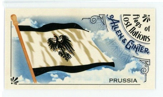 2018 Topps Allen & Ginter Baseball Flags Of Lost Nations Prussia #FLN ...